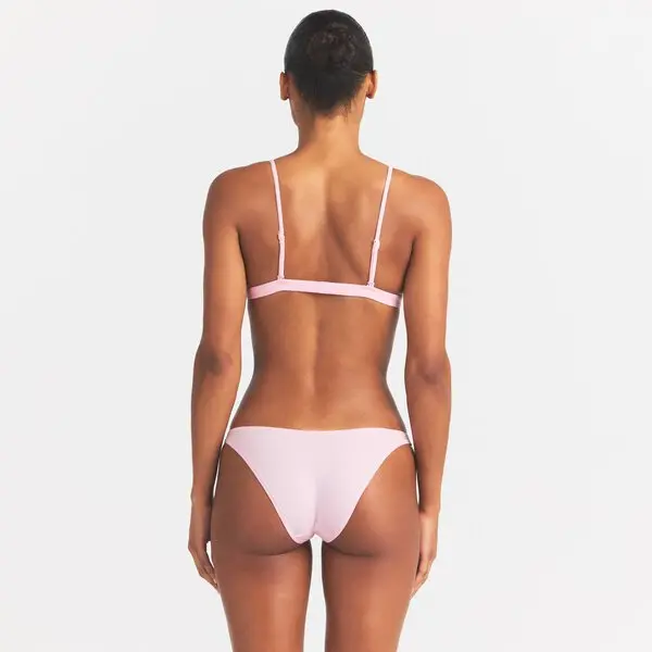 SKIMS Triangle Bralette | Pink | Small | Everyday Cotton