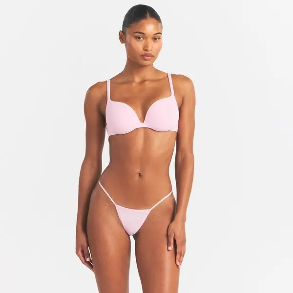SKIMS Ultimate Teardrop Push Up Bra | Pink | | Everyday Cotton