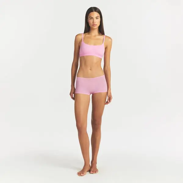 SKIMS Scoop Bralette | Pink | | Fits Everybody - Bubble Gum