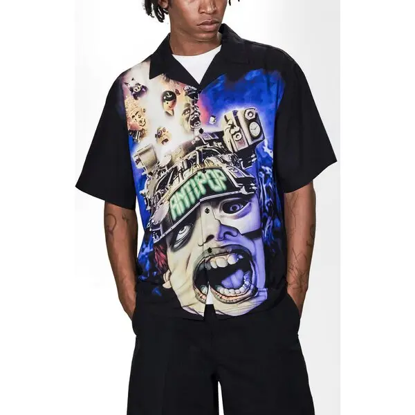 PLEASURES Anti-pop Camp Shirt