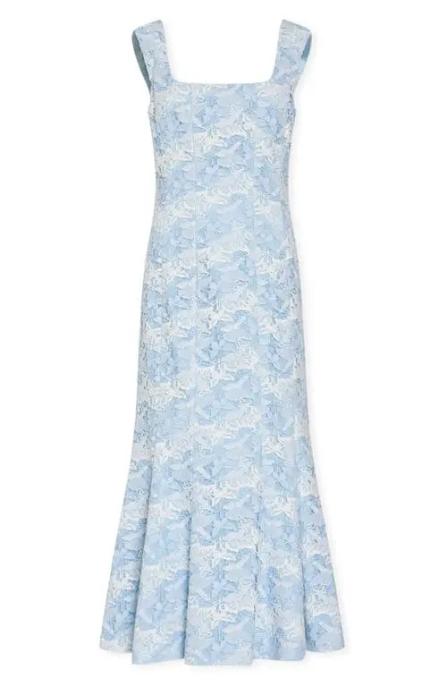 MILLY Meg Butterfly Lace Mermaid Dress