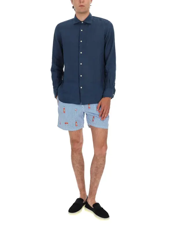 MC2 SAINT BARTH Camicia "pamplona" In Lino
