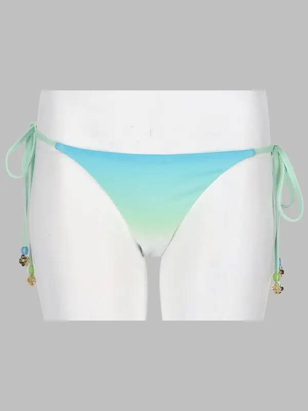 Casablanca Slip Bikini Gradient Con Perline