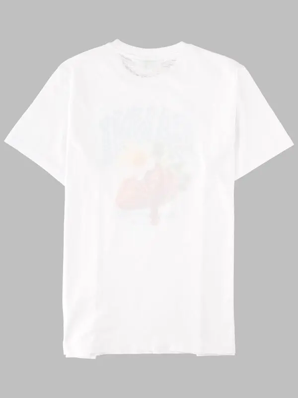GANNI Strawberry Graphic T-shirt - White