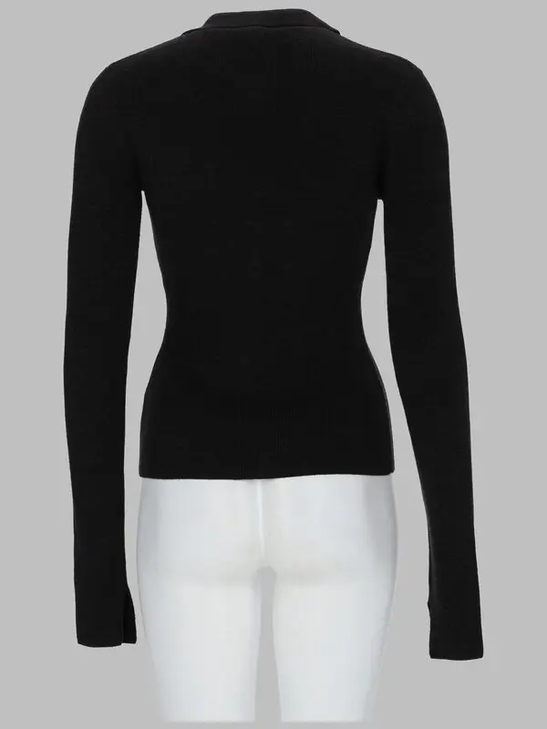 GANNI Polo In Maglia Di Lana