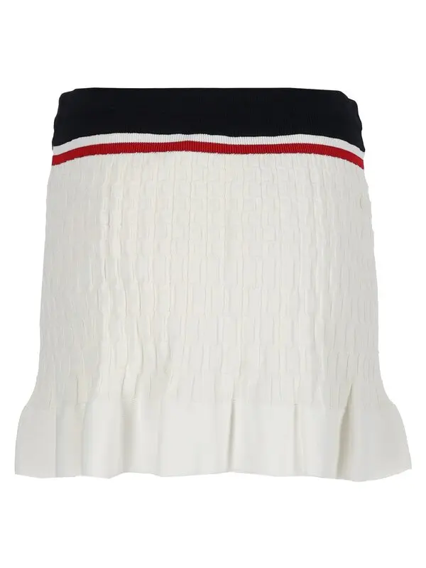 Casablanca Knitted Tennis Mini Skirt