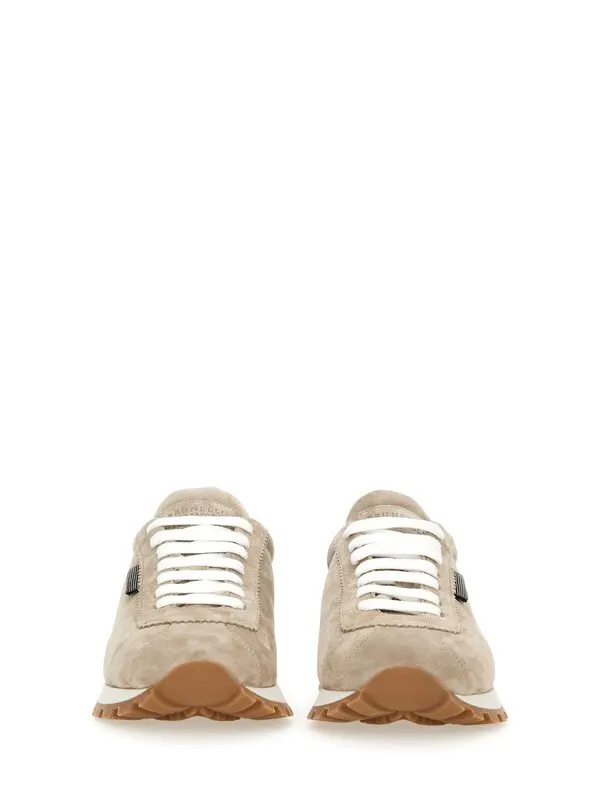Brunello Cucinelli Sneaker "running" In Suede