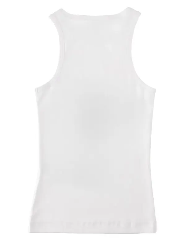 GANNI Tank Top Con Stampa Banana