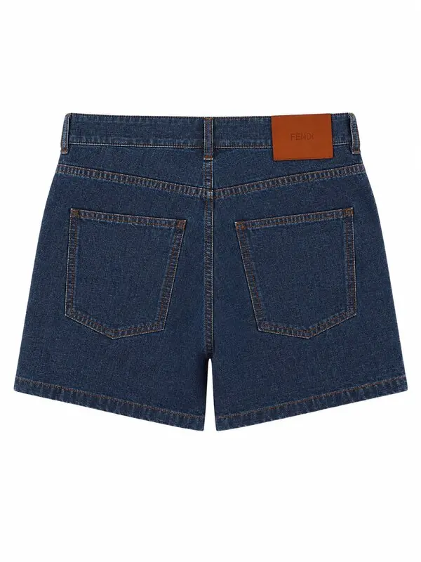Fendi Shorts In Denim
