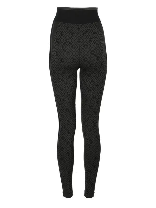 Casablanca Leggings Monogram Senza Cuciture