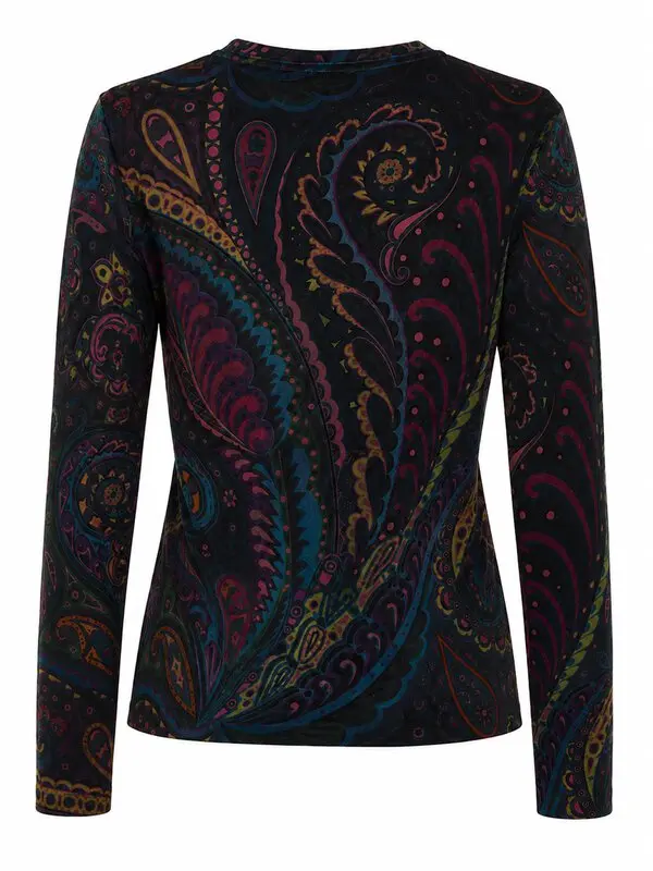 Etro Top Con Stampa Paisley