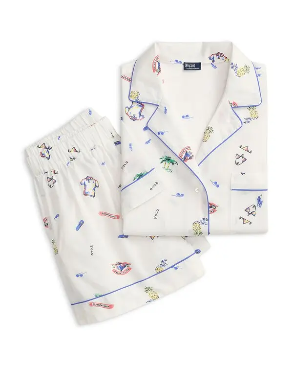 Polo Ralph Lauren Printed Short Sleeve Pajama Set