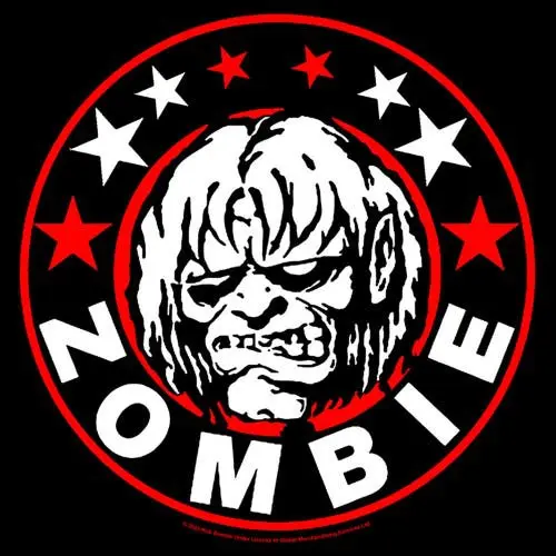 ROB ZOMBIE Undead Badge Graphic T-shirt