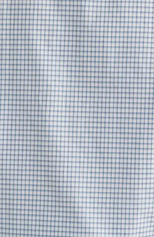 Canali Regular Fit Windowpane Cotton Button-up Shirt