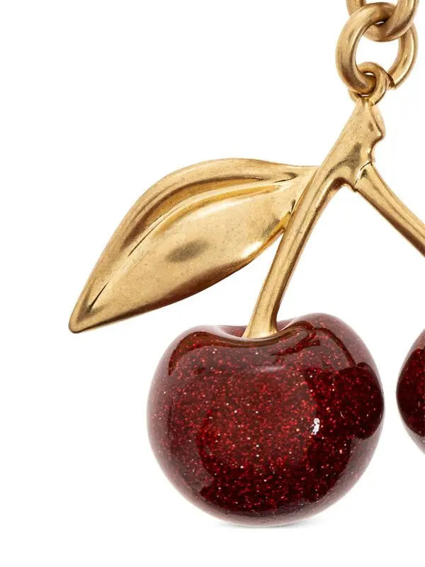 COACH Cherry Charm With Glitter Effect