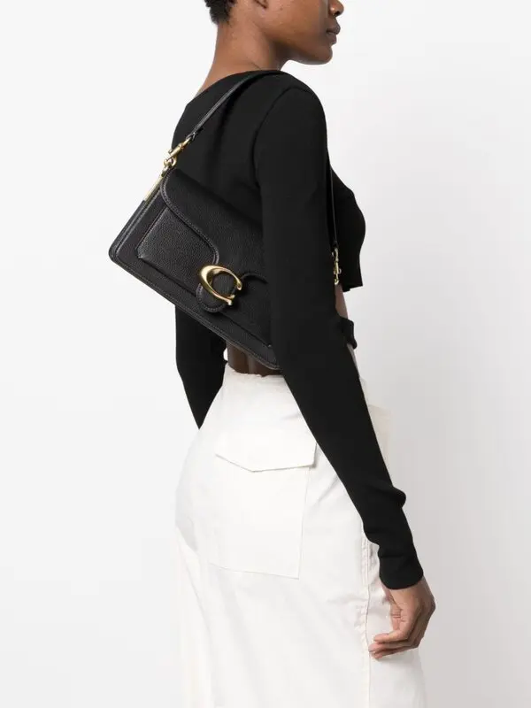 COACH Tabby 26 Leather Shoulder Bag