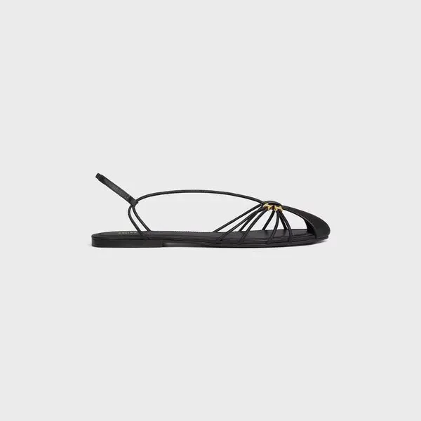 Celine Cocktail Sandal In Goatskin