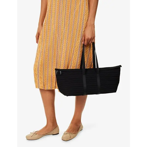 Issey Miyake Pleated Tote Bag