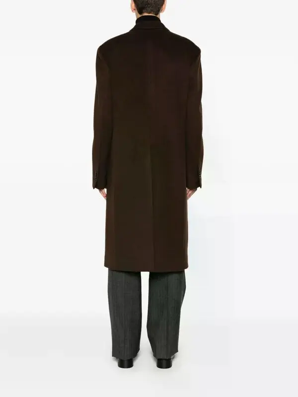LARDINI Pin-lapel Double-breasted Coat