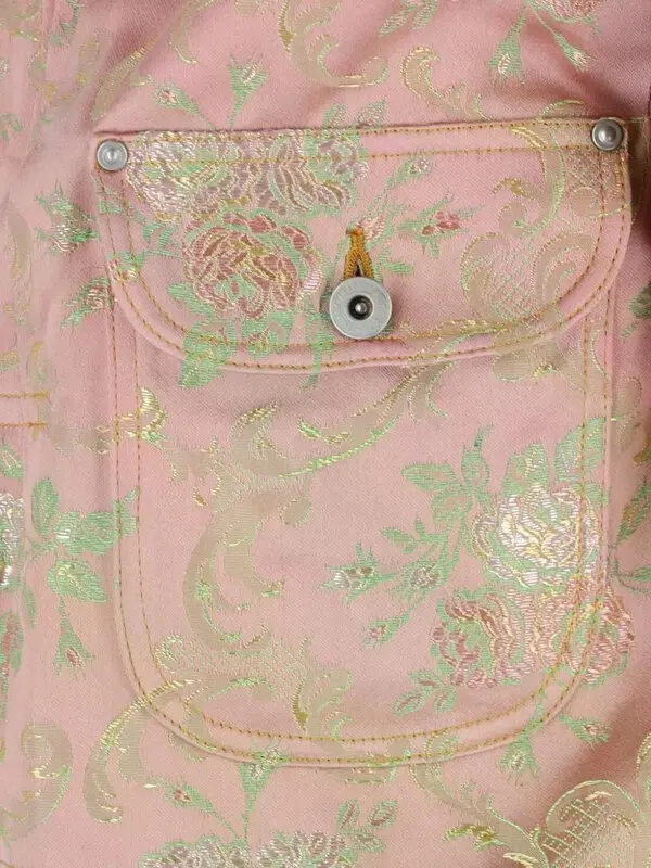 Junya Watanabe Regular-fit Denim Jacket - Pink