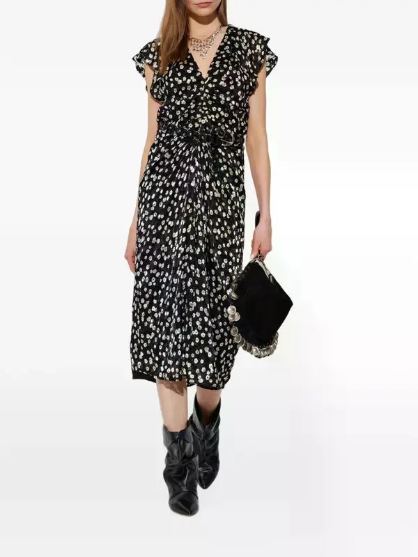Isabel Marant Étoile Floral-print Ruffled Dress