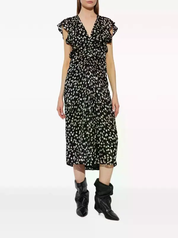 Isabel Marant Étoile Floral-print Ruffled Dress