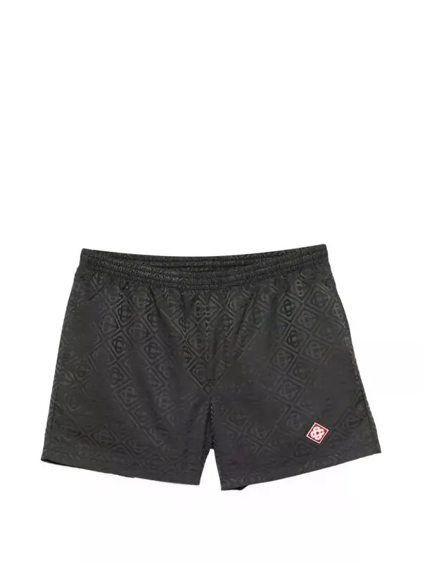 Casablanca Logo Patch Swim Shorts