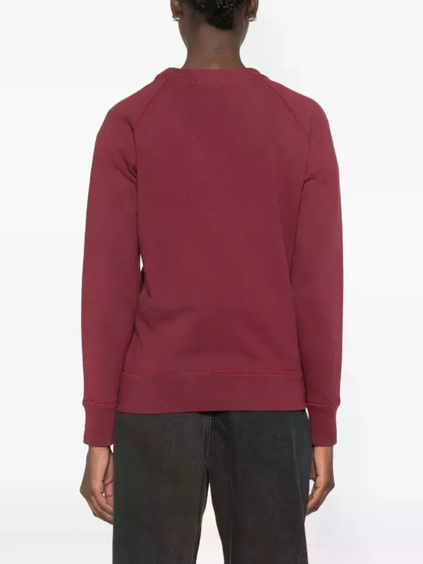 MARANT ETOILE Logo Print Crewneck Sweatshirt