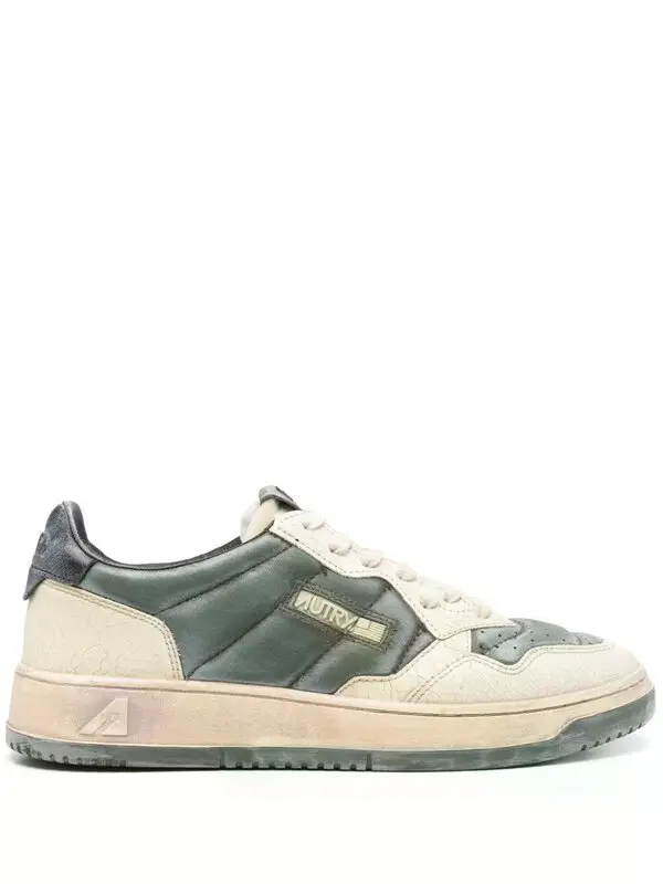 AUTRY Super Vintage Leather Sneakers