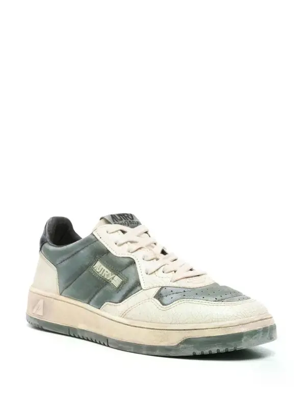 AUTRY Super Vintage Leather Sneakers