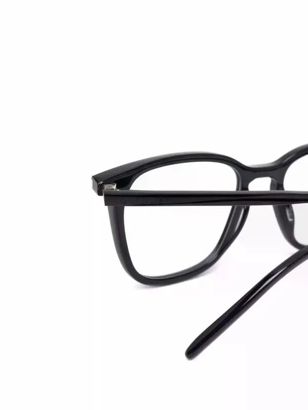 Saint Laurent Square Frame Glasses - Black