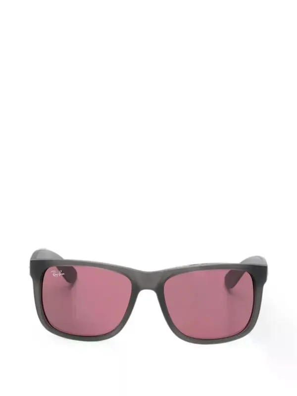 Ray-ban Justin Square-frame Sunglasses - Grey
