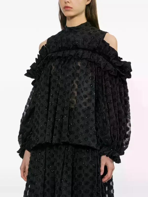 Noir Kei Ninomiya Ruffled Blouse