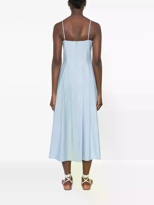 Stine Goya Light Ruffled Spaghetti-strap Dress