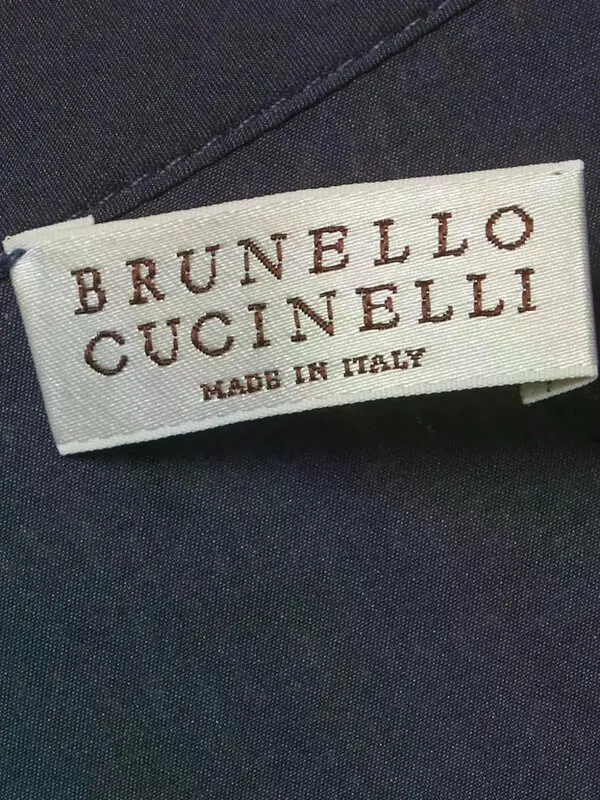 Brunello Cucinelli Monili Detail Long-sleeve Jumpsuit