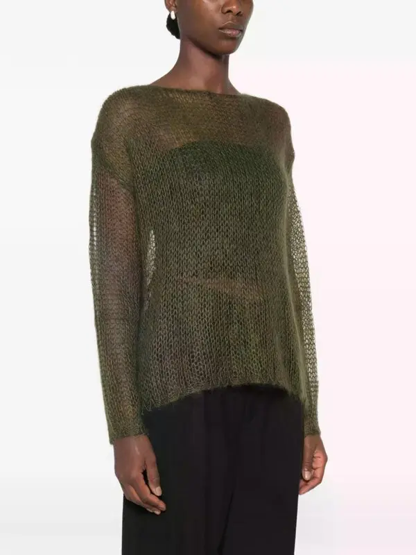 Khaite Wendy Open-knit Sweater
