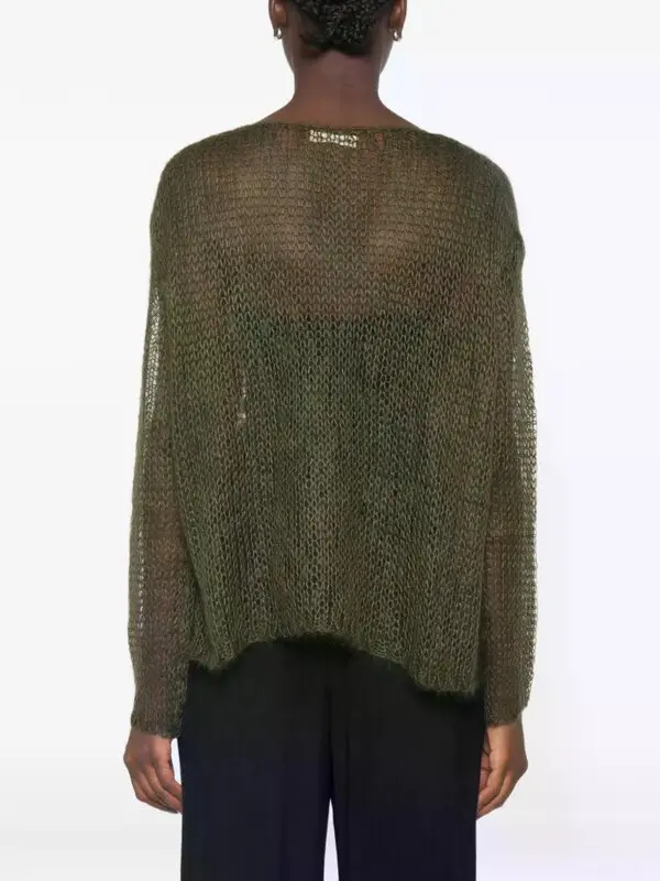 Khaite Wendy Open-knit Sweater