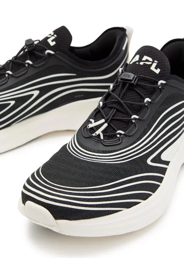 Apl Veil Mesh-knit Lace-up Sneakers