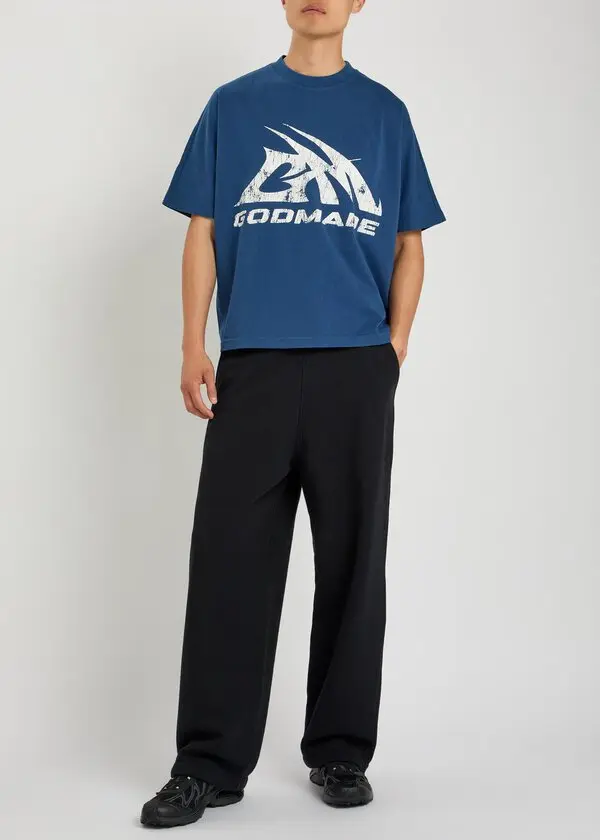 GODMADE Logo-print Cotton T-shirt