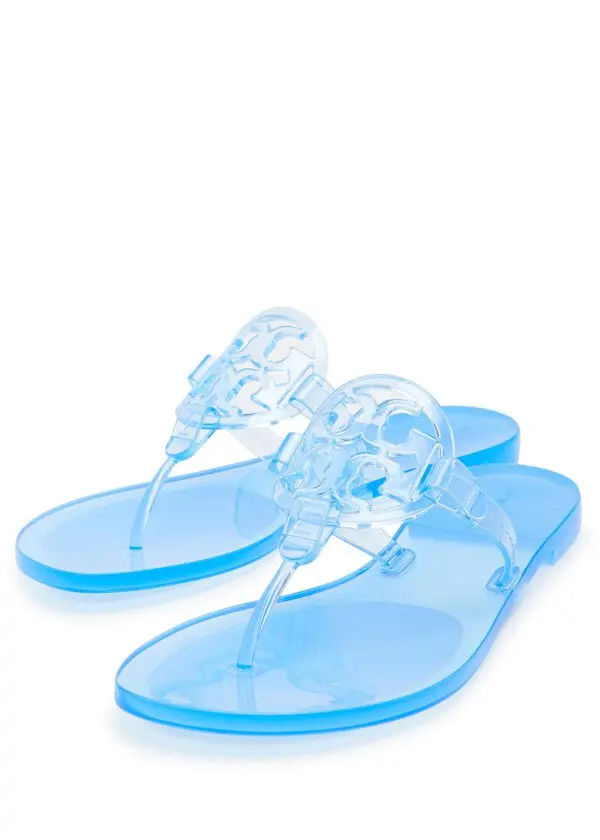 Tory Burch Miller Logo Jelly Thong Sandals
