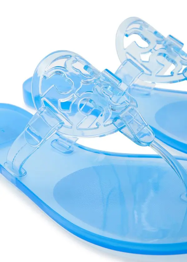 Tory Burch Miller Logo Jelly Thong Sandals