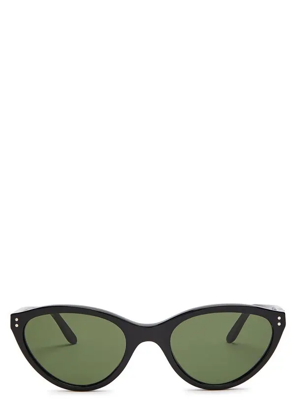 TOTEME Cat Eye Sunglasses - Black
