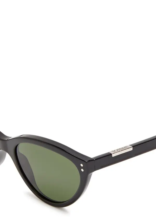 TOTEME Cat Eye Sunglasses - Black