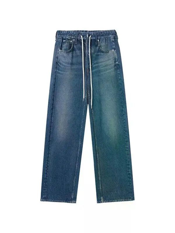 Rag & Bone Miramar Drawstring Jeans - Blue