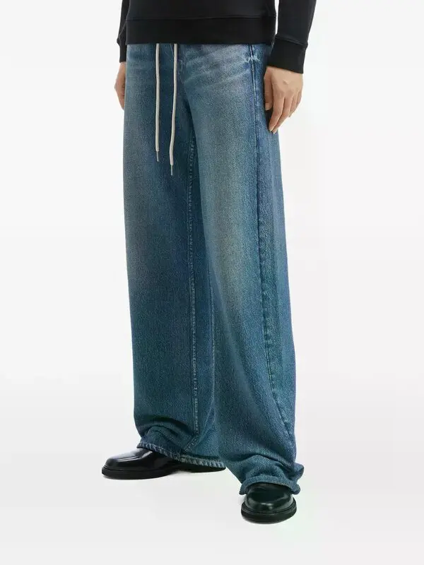 Rag & Bone Miramar Drawstring Jeans - Blue