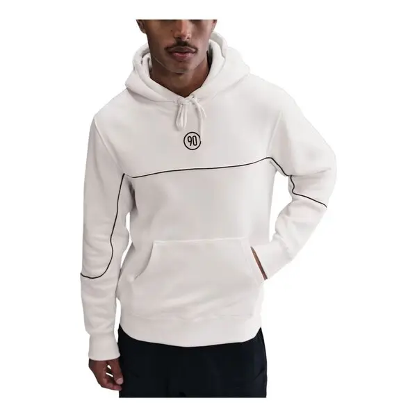 Nike Club Total 90 Soccer Pullover Hoodie - Sail/black