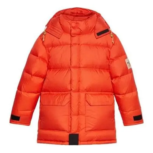 Gucci X The North Face Down Jacket - Red