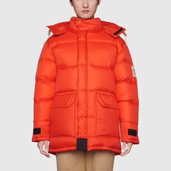 Gucci X The North Face Down Jacket - Red