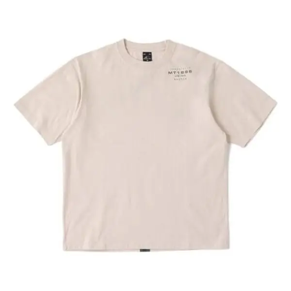 NEW BALANCE Mt1996 Back Graphic T-shirt Asia Sizing - Timberwolf