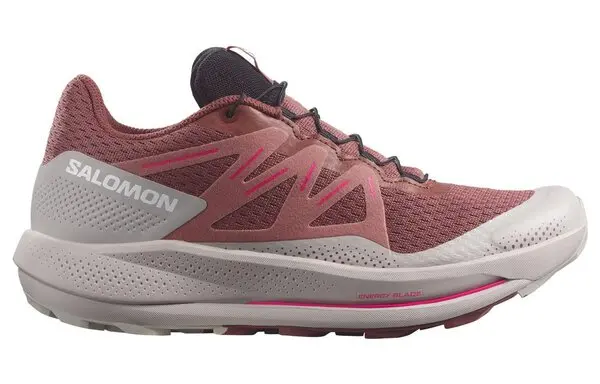 SALOMON Pulsar Trail Athletic Sneakers - White/red